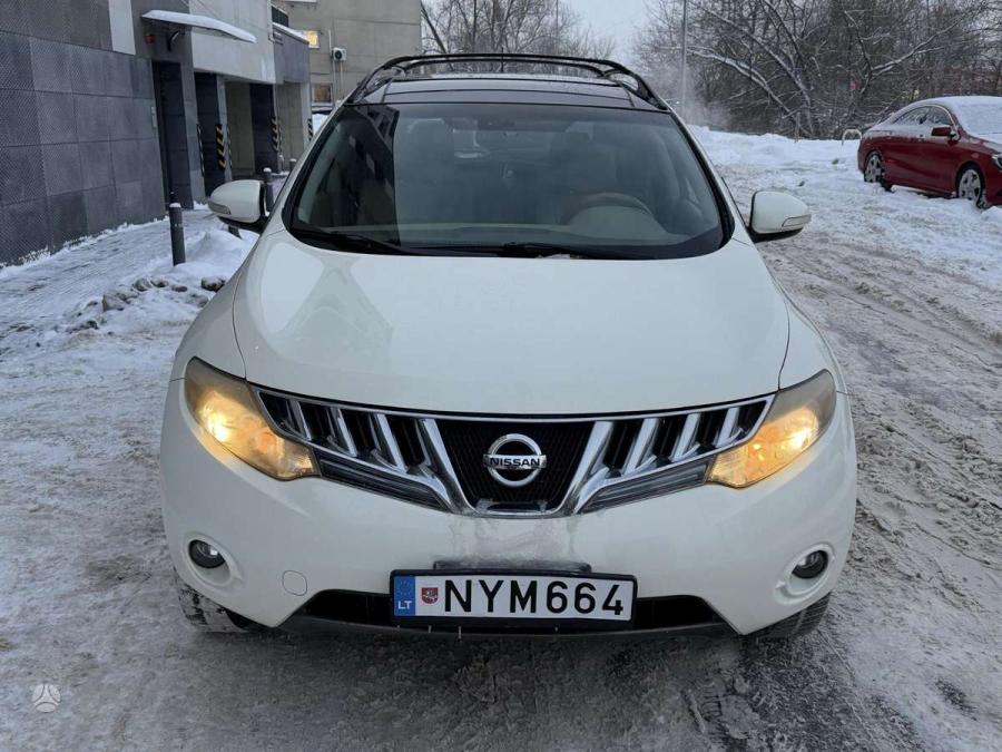 White Nissan Murano 2008 in Vilnius, with an engine capacity of 3.50 L and mileage of 250 thousand km for 3100 €, photo 3 on AUTOMOTO.COM.LV
