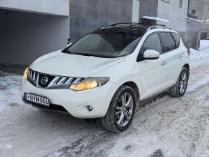 Balts Nissan Murano 2008 Viļņa, ar dzinēja tilpumu 3.50 L un nobraukumu 300 tūkst. km par 2950 €, foto  vietnē AUTOMOTO.COM.LV
