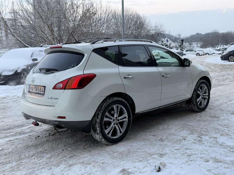 Balts Nissan Murano 2008 Viļņa, ar dzinēja tilpumu 3.50 L un nobraukumu 300 tūkst. km par 2950 €, foto 7 vietnē AUTOMOTO.COM.LV