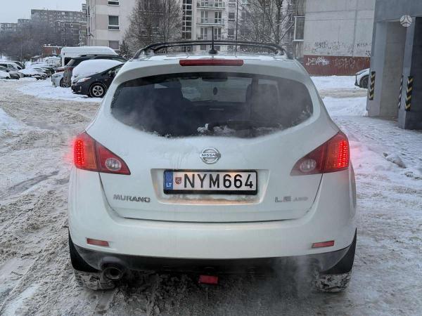 White Nissan Murano 2008 in Vilnius, with an engine capacity of 3.50 L and mileage of 300 thousand km for 2950 €, photo 9 on AUTOMOTO.COM.LV