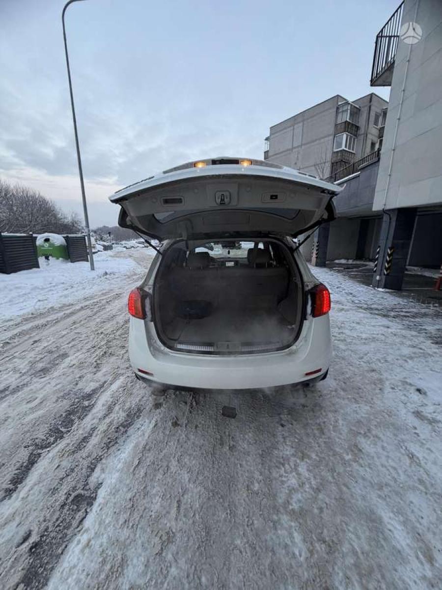 Balts Nissan Murano 2008 Viļņa, ar dzinēja tilpumu 3.50 L un nobraukumu 300 tūkst. km par 2950 €, foto 27 vietnē AUTOMOTO.COM.LV