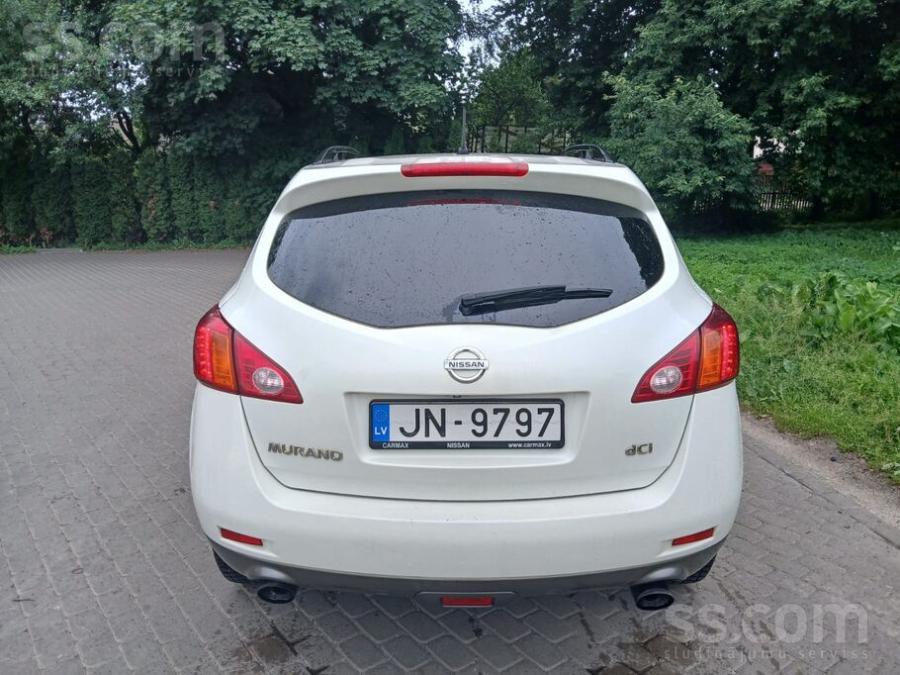 Balts Nissan Murano 2011 Rīga, ar dzinēja tilpumu 2.50 L un nobraukumu 0 tūkst. km par 5600 €, foto 6 vietnē AUTOMOTO.COM.LV