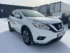 White Nissan Murano 2015 in Vilnius, with an engine capacity of 3.50 L and mileage of 196 thousand km for 11990 €, photo  on AUTOMOTO.COM.LV