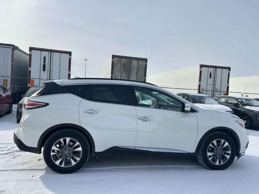White Nissan Murano 2015 in Vilnius, with an engine capacity of 3.50 L and mileage of 196 thousand km for 11990 €, photo 6 on AUTOMOTO.COM.LV