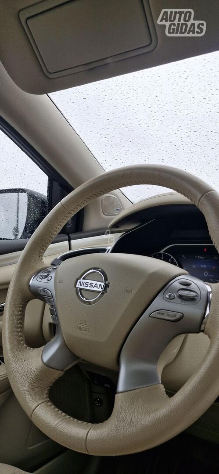 White Nissan Murano 2015 in Kaunas, with an engine capacity of 3.50 L and mileage of 97 thousand km for 14000 €, photo 25 on AUTOMOTO.COM.LV