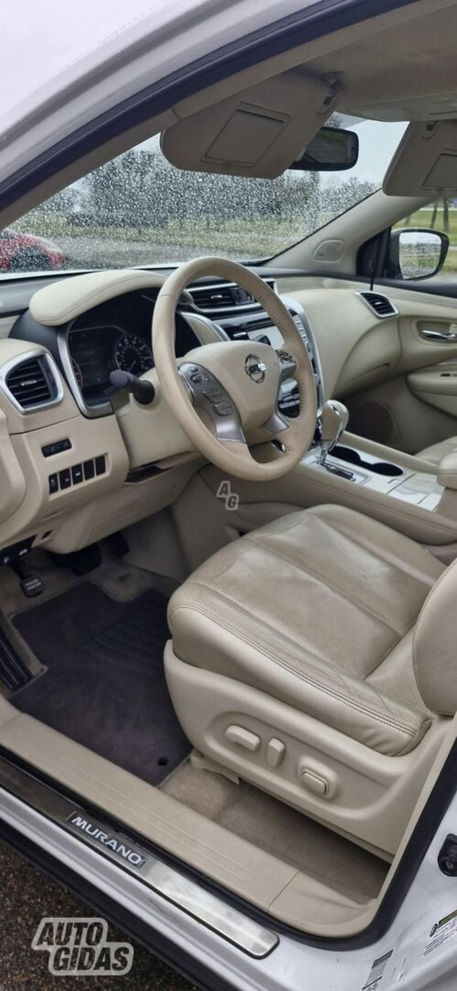 White Nissan Murano 2015 in Kaunas, with an engine capacity of 3.50 L and mileage of 97 thousand km for 14000 €, photo 27 on AUTOMOTO.COM.LV