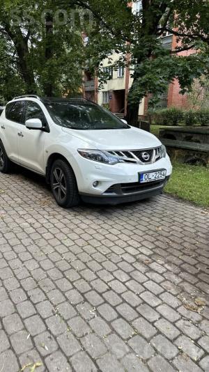 White Nissan Murano 2015 in Riga, with an engine capacity of 2.50 L and mileage of 187 thousand km for 4000 €, photo  on AUTOMOTO.COM.LV