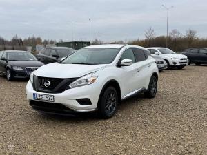Balts Nissan Murano 2016 Šauļi, ar dzinēja tilpumu 3.50 L un nobraukumu 130 tūkst. km par 11500 €, foto  vietnē AUTOMOTO.COM.LV