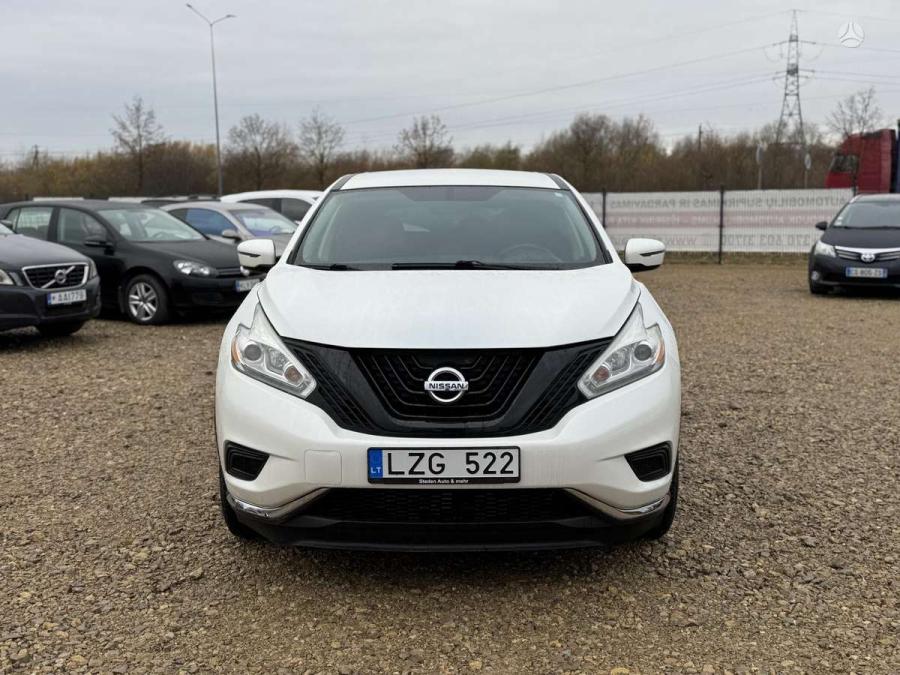 Balts Nissan Murano 2016 Šauļi, ar dzinēja tilpumu 3.50 L un nobraukumu 130 tūkst. km par 11500 €, foto 2 vietnē AUTOMOTO.COM.LV