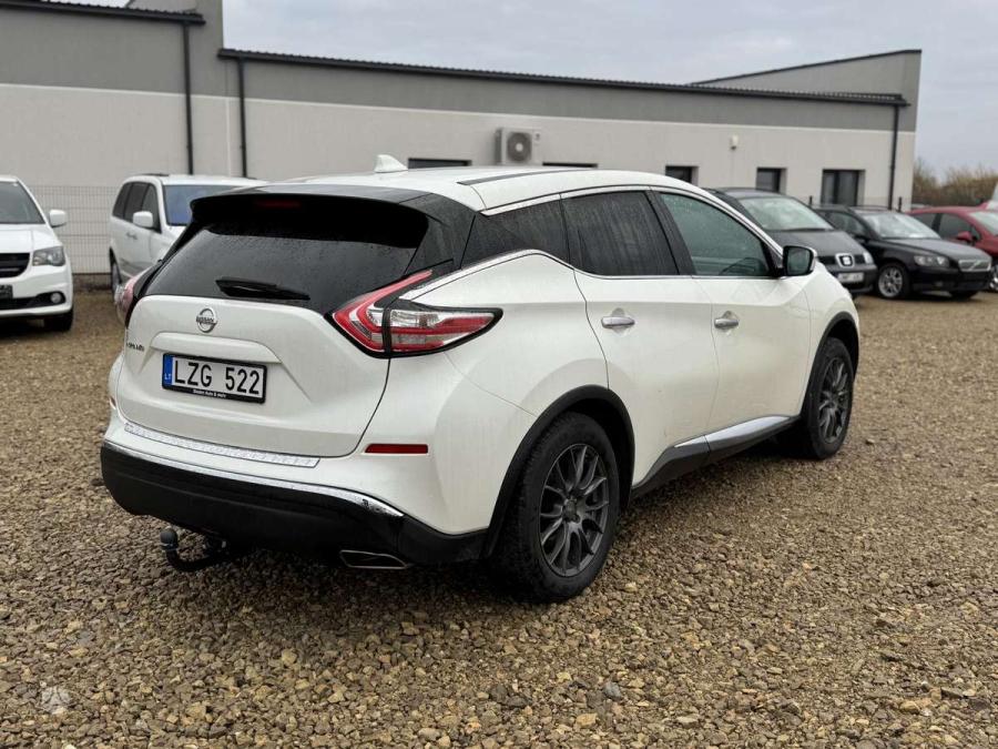 Balts Nissan Murano 2016 Šauļi, ar dzinēja tilpumu 3.50 L un nobraukumu 130 tūkst. km par 11500 €, foto 4 vietnē AUTOMOTO.COM.LV