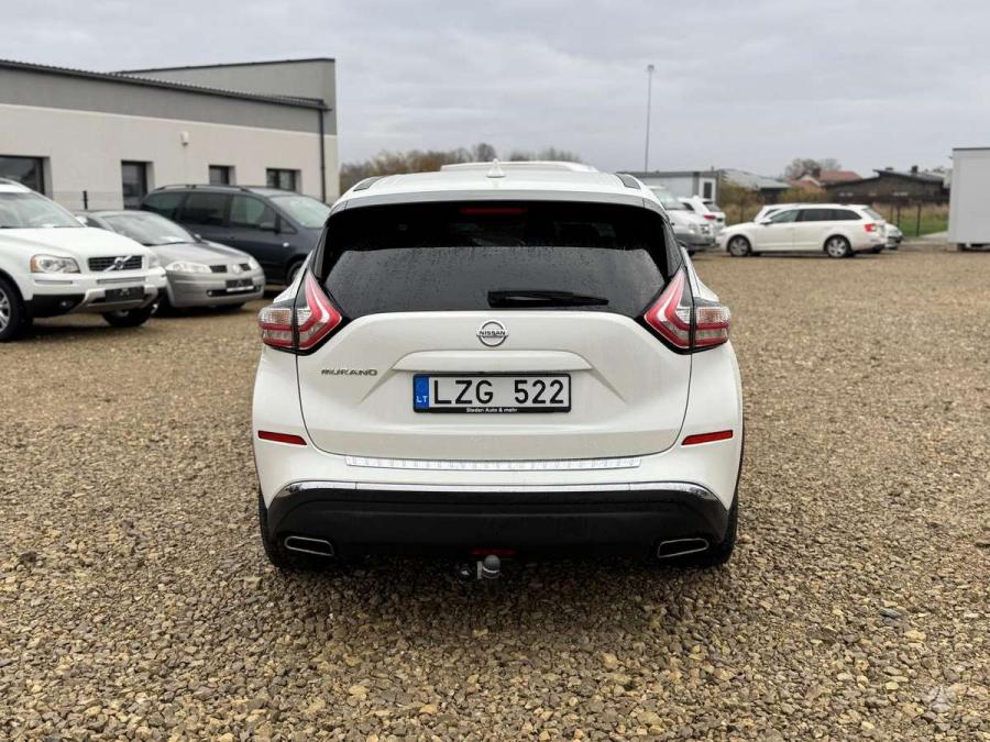 Balts Nissan Murano 2016 Šauļi, ar dzinēja tilpumu 3.50 L un nobraukumu 130 tūkst. km par 11500 €, foto 5 vietnē AUTOMOTO.COM.LV