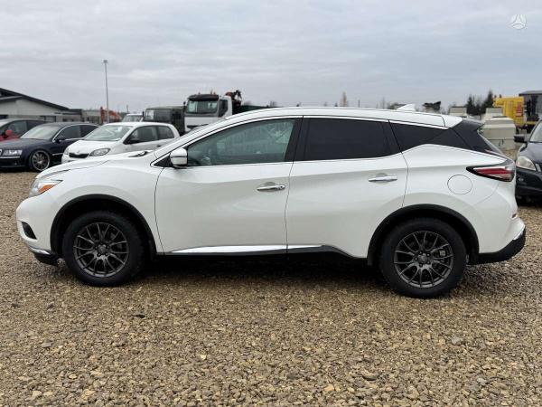 White Nissan Murano 2016 in Siauliai, with an engine capacity of 3.50 L and mileage of 130 thousand km for 11500 €, photo 8 on AUTOMOTO.COM.LV