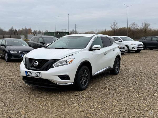 Balts Nissan Murano 2016 Šauļi, ar dzinēja tilpumu 3.50 L un nobraukumu 130 tūkst. km par 11400 €, foto 1 vietnē AUTOMOTO.COM.LV