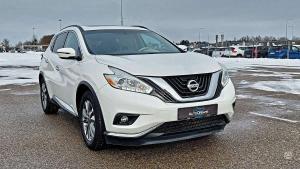 Balts Nissan Murano 2016 Viļņa, ar dzinēja tilpumu 3.50 L un nobraukumu 196 tūkst. km par 11990 €, foto  vietnē AUTOMOTO.COM.LV