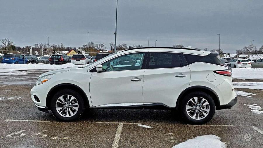 Balts Nissan Murano 2016 Viļņa, ar dzinēja tilpumu 3.50 L un nobraukumu 196 tūkst. km par 11990 €, foto 8 vietnē AUTOMOTO.COM.LV