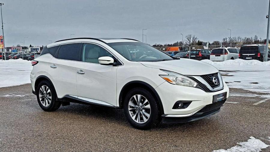 Balts Nissan Murano 2016 Viļņa, ar dzinēja tilpumu 3.50 L un nobraukumu 196 tūkst. km par 11990 €, foto 9 vietnē AUTOMOTO.COM.LV
