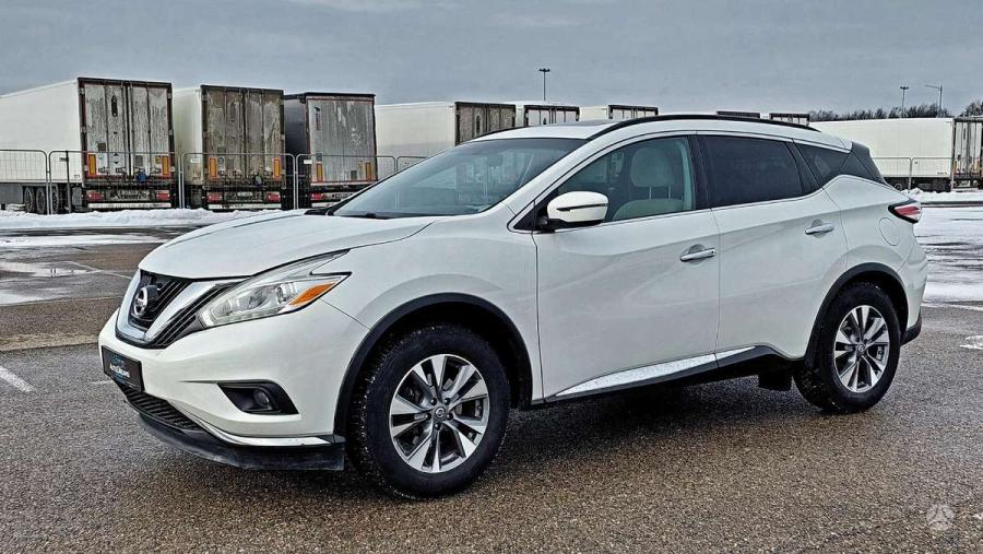 Balts Nissan Murano 2016 Viļņa, ar dzinēja tilpumu 3.50 L un nobraukumu 196 tūkst. km par 11990 €, foto 10 vietnē AUTOMOTO.COM.LV