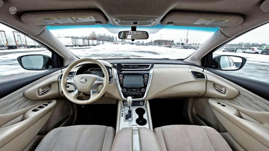 Balts Nissan Murano 2016 Viļņa, ar dzinēja tilpumu 3.50 L un nobraukumu 196 tūkst. km par 11990 €, foto 14 vietnē AUTOMOTO.COM.LV