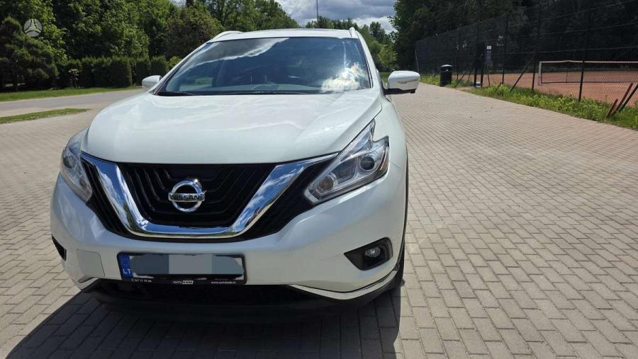 White Nissan Murano 2016 in Vilnius, with an engine capacity of 3.50 L and mileage of 114 thousand km for 10500 €, photo 4 on AUTOMOTO.COM.LV
