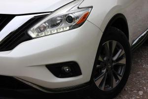 White Nissan Murano 2017 in Kretinga, with an engine capacity of 3.50 L and mileage of 113 thousand km for 13800 €, photo 3 on AUTOMOTO.COM.LV