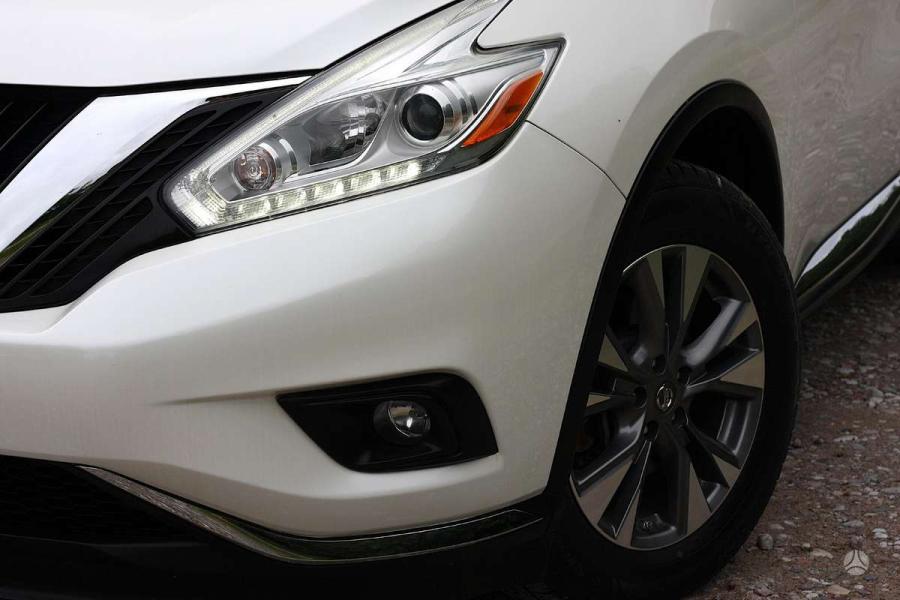 White Nissan Murano 2017 in Kretinga, with an engine capacity of 3.50 L and mileage of 113 thousand km for 13800 €, photo 3 on AUTOMOTO.COM.LV