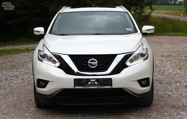 White Nissan Murano 2017 in Petrikaiciai, with an engine capacity of 3.50 L and mileage of 113 thousand km for 13799 €, photo 2 on AUTOMOTO.COM.LV
