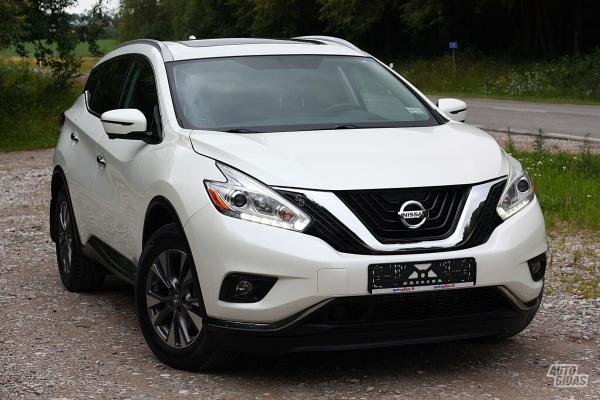 White Nissan Murano 2017 in Petrikaiciai, with an engine capacity of 3.50 L and mileage of 113 thousand km for 13799 €, photo 5 on AUTOMOTO.COM.LV