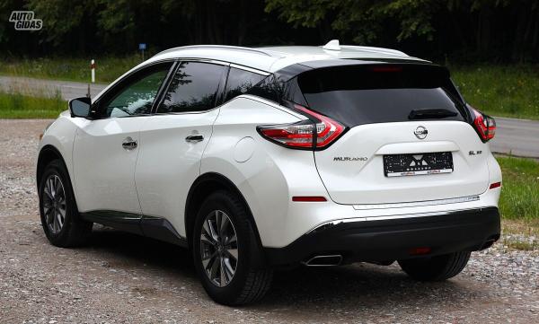 White Nissan Murano 2017 in Petrikaiciai, with an engine capacity of 3.50 L and mileage of 113 thousand km for 13799 €, photo 10 on AUTOMOTO.COM.LV
