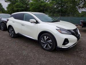 White Nissan Murano 2023 in Klaipeda, with an engine capacity of 3.50 L and mileage of 41 thousand km for 7437 €, photo 1 on AUTOMOTO.COM.LV