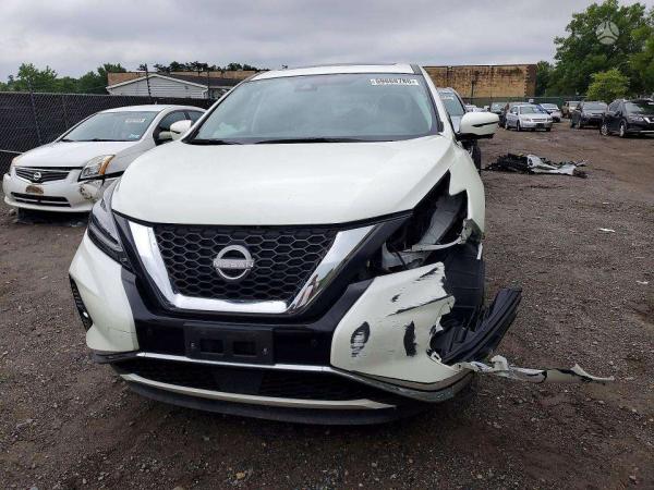 White Nissan Murano 2023 in Klaipeda, with an engine capacity of 3.50 L and mileage of 41 thousand km for 7437 €, photo 5 on AUTOMOTO.COM.LV
