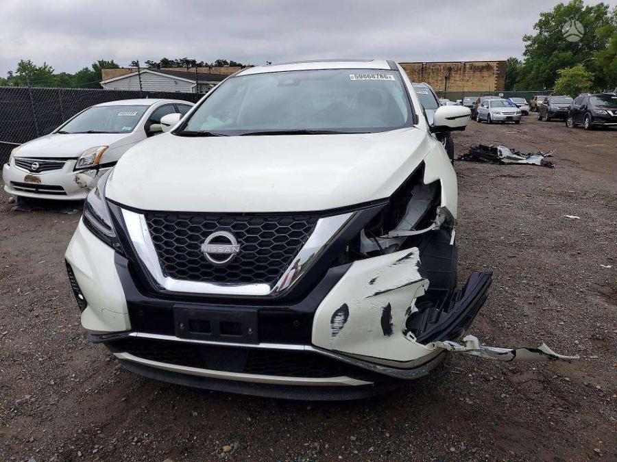 White Nissan Murano 2023 in Klaipeda, with an engine capacity of 3.50 L and mileage of 41 thousand km for 7437 €, photo 6 on AUTOMOTO.COM.LV