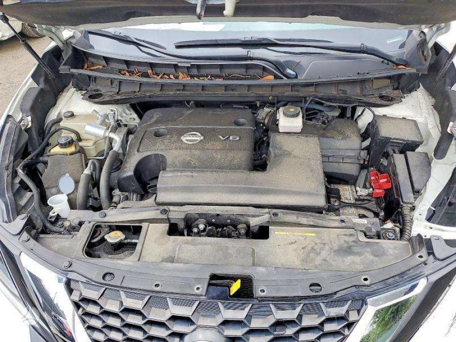 White Nissan Murano 2023 in Klaipeda, with an engine capacity of 3.50 L and mileage of 41 thousand km for 7437 €, photo 12 on AUTOMOTO.COM.LV