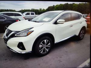 White Nissan Murano 2024 in Klaipeda, with an engine capacity of 3.50 L and mileage of 22 thousand km for 7500 €, photo  on AUTOMOTO.COM.LV