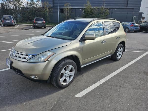 Yellow Nissan Murano 2005 in Vilnius, with an engine capacity of 3.50 L and mileage of 230 thousand km for 1300 €, photo 1 on AUTOMOTO.COM.LV