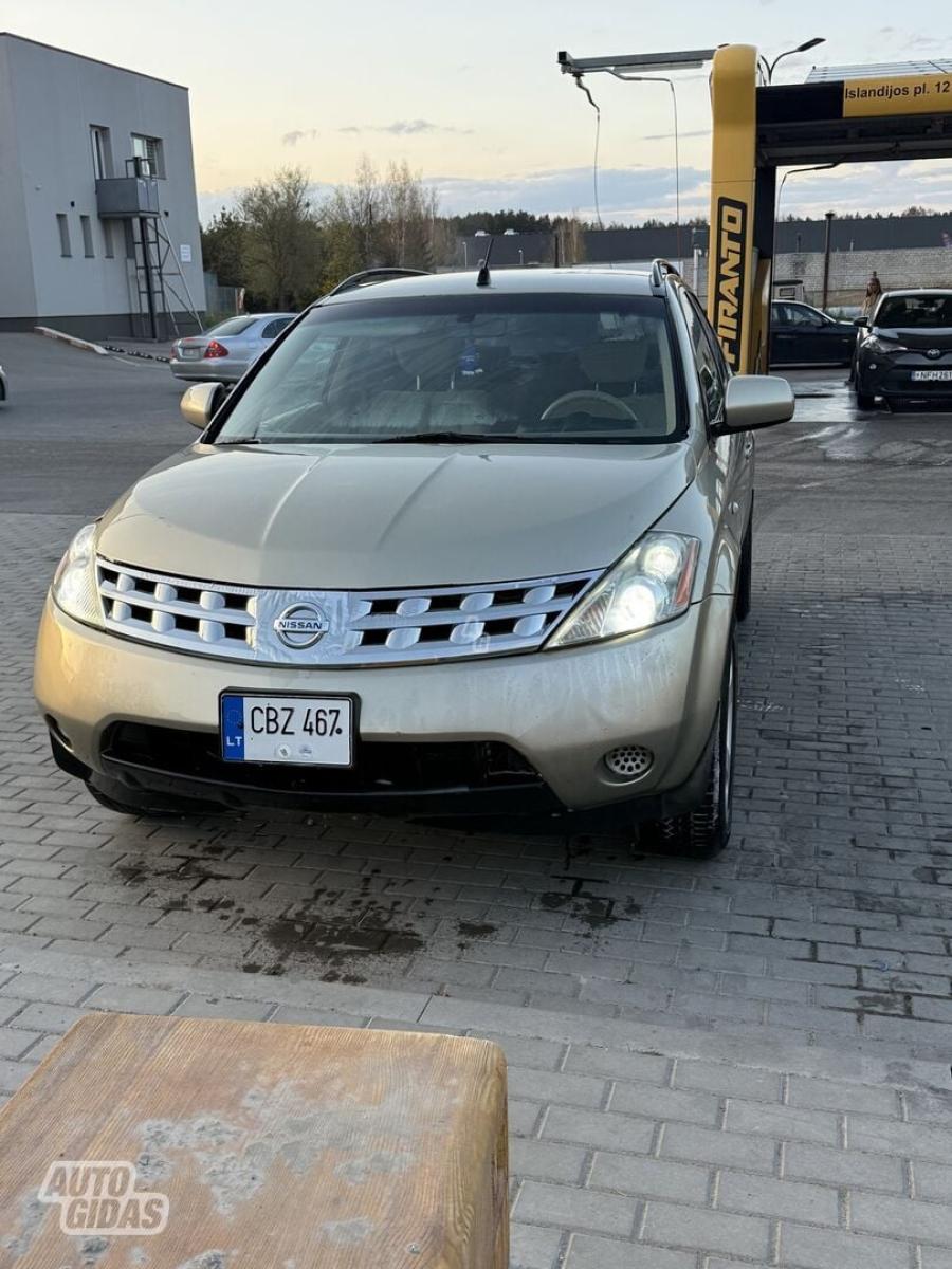 Dzeltens Nissan Murano 2006 Kauņa, ar dzinēja tilpumu 3.50 L un nobraukumu 218 tūkst. km par 1500 €, foto 3 vietnē AUTOMOTO.COM.LV