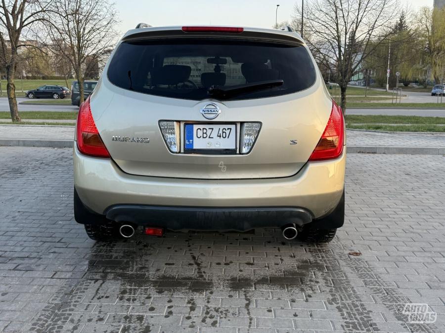 Dzeltens Nissan Murano 2006 Kauņa, ar dzinēja tilpumu 3.50 L un nobraukumu 218 tūkst. km par 1500 €, foto 7 vietnē AUTOMOTO.COM.LV