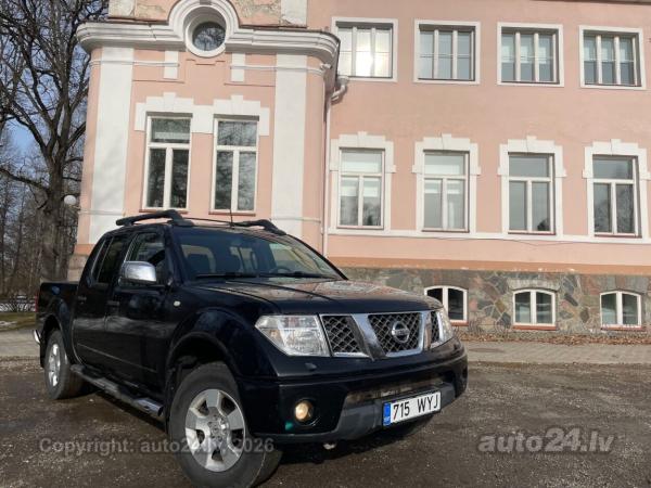 Melns Nissan Navara 2005 Tallina, ar dzinēja tilpumu 2.50 L un nobraukumu 362 tūkst. km par 6900 €, foto 1 vietnē AUTOMOTO.COM.LV