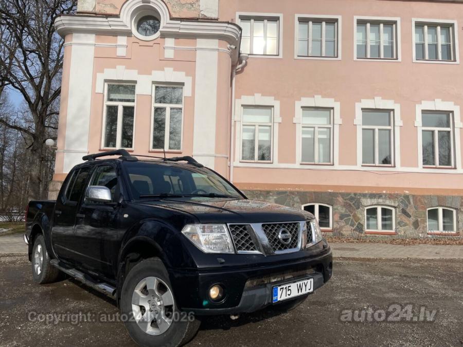 Melns Nissan Navara 2005 Tallina, ar dzinēja tilpumu 2.50 L un nobraukumu 362 tūkst. km par 6900 €, foto 1 vietnē AUTOMOTO.COM.LV