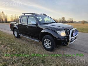 Black Nissan Navara 2008 in Cesis, with an engine capacity of 2.50 L and mileage of 285 thousand km for 6897 €, photo  on AUTOMOTO.COM.LV