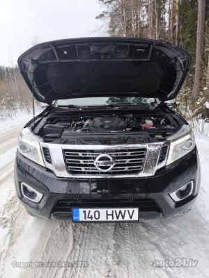 Black Nissan Navara 2016 in Tallinn, with an engine capacity of 2.30 L and mileage of 246 thousand km for 19000 €, photo 22 on AUTOMOTO.COM.LV