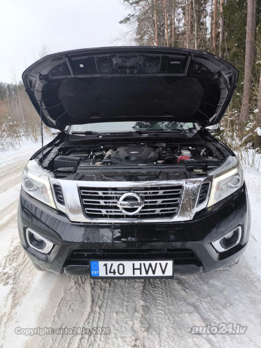 Black Nissan Navara 2016 in Tallinn, with an engine capacity of 2.30 L and mileage of 246 thousand km for 19000 €, photo 22 on AUTOMOTO.COM.LV