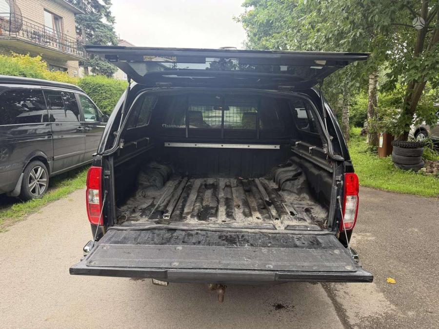 Melns Nissan Navara 2008 Kauņa, ar dzinēja tilpumu 2.49 L un nobraukumu 310 tūkst. km par 5050 €, foto 11 vietnē AUTOMOTO.COM.LV