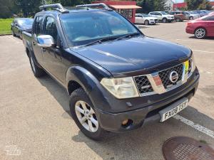 Black Nissan Navara 2008 in Panevezys, with an engine capacity of 2.50 L and mileage of 174 thousand km for 3800 €, photo  on AUTOMOTO.COM.LV