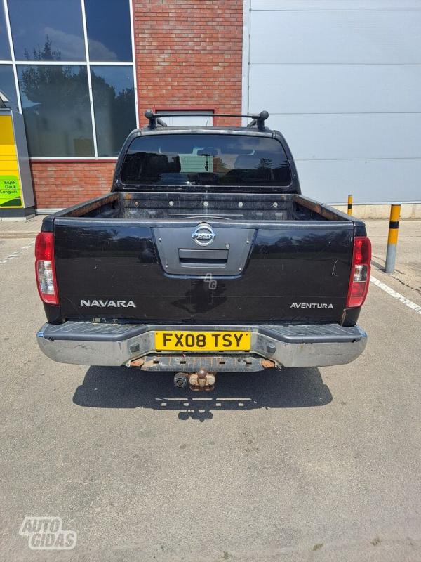 Melns Nissan Navara 2008 Panevēža, ar dzinēja tilpumu 2.50 L un nobraukumu 174 tūkst. km par 3800 €, foto 5 vietnē AUTOMOTO.COM.LV