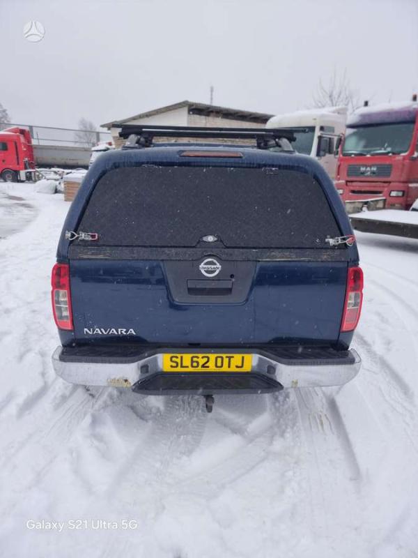 Zils Nissan Navara 2012 Jonava, ar dzinēja tilpumu 2.50 L un nobraukumu 100 tūkst. km par 4099 €, foto 6 vietnē AUTOMOTO.COM.LV