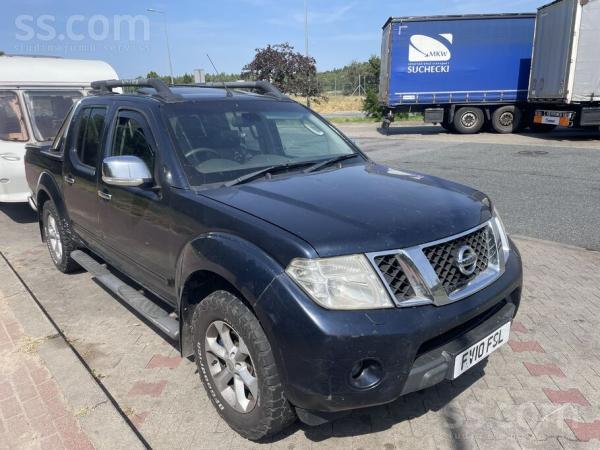 Blue Nissan Navara 2010 in Riga, with an engine capacity of 2.50 L and mileage of 250 thousand km for 4500 €, photo 1 on AUTOMOTO.COM.LV
