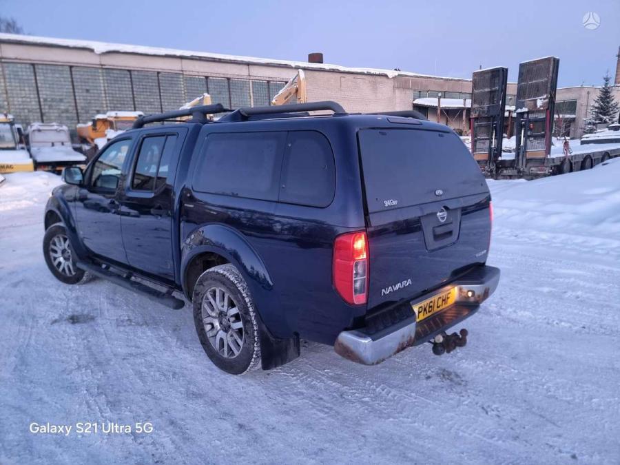 Zils Nissan Navara 2011 Jonava, ar dzinēja tilpumu 2.99 L un nobraukumu 140 tūkst. km par 5999 €, foto 6 vietnē AUTOMOTO.COM.LV