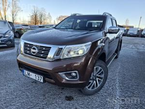 Brown Nissan Navara 2017 in Talsi, with an engine capacity of 2.30 L and mileage of 221 thousand km for 16700 €, photo  on AUTOMOTO.COM.LV