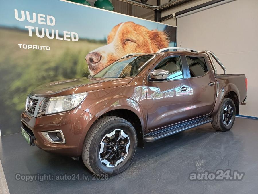 Brown Nissan Navara 2021 in Tallinn, with an engine capacity of 2.30 L and mileage of 141 thousand km for 25900 €, photo 1 on AUTOMOTO.COM.LV