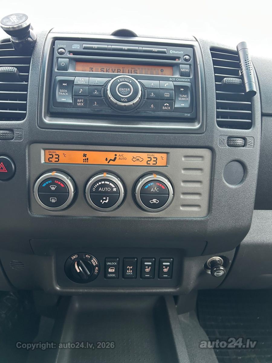 Nissan Navara 2008 Tallina, ar dzinēja tilpumu 2.50 L un nobraukumu 317 tūkst. km par 4500 €, foto 25 vietnē AUTOMOTO.COM.LV